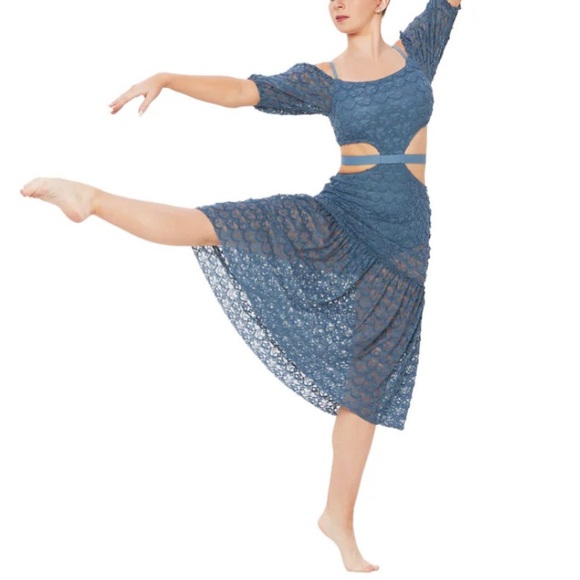 Reverence | Other | Reverence Scallop Lace Tricot Dress Dance Costume ...